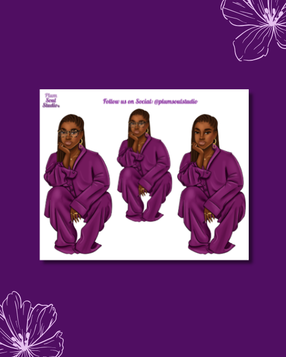Vision Sticker Sheet Mini – Plum Soul Studio